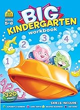 Big Kindergarten Workbook – Crazyshelf.com