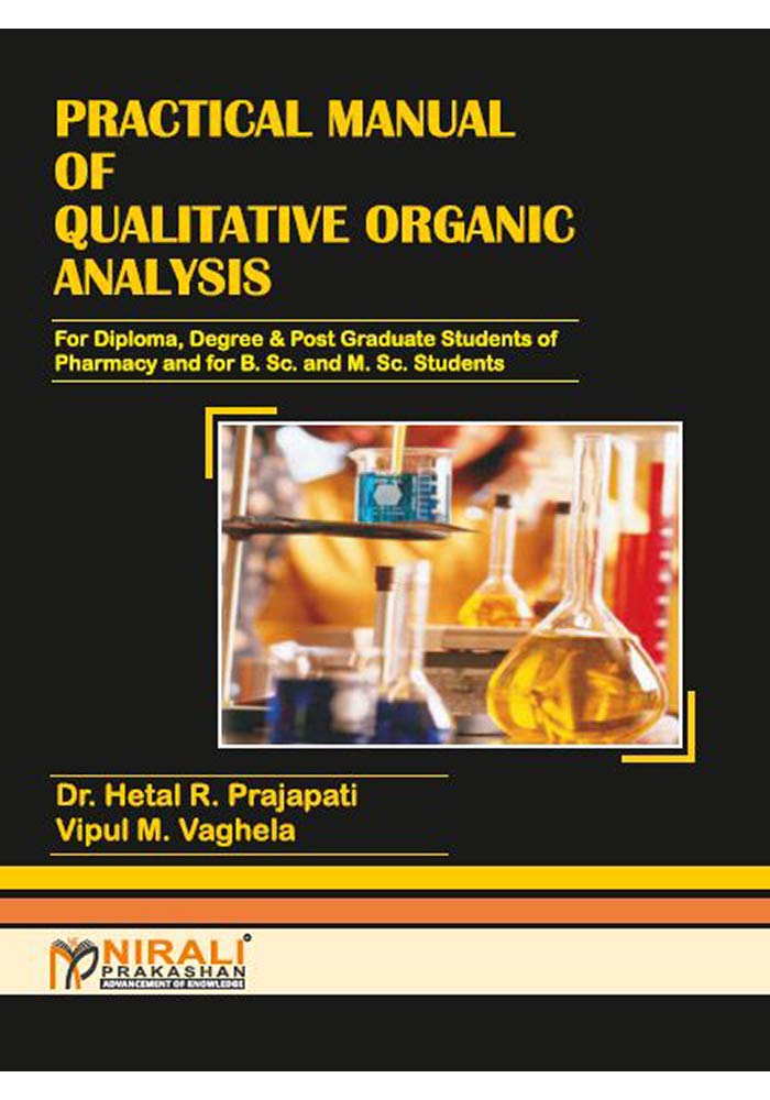 Practical Manual of Qualitative Organic Analysis – Crazyshelf.com