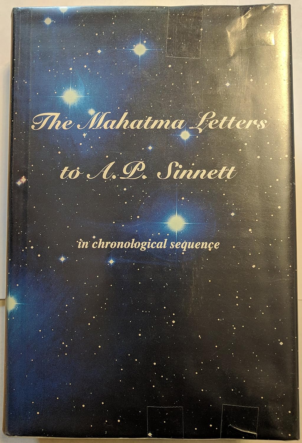 The Mahatma Letters to A.P. Sinnett (In Chronological Sequence) – Crazyshelf.com